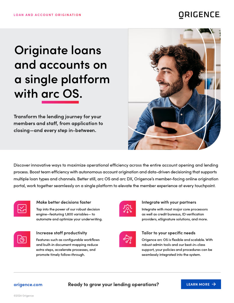 Origence arc OS Product sheet – Shop Origence