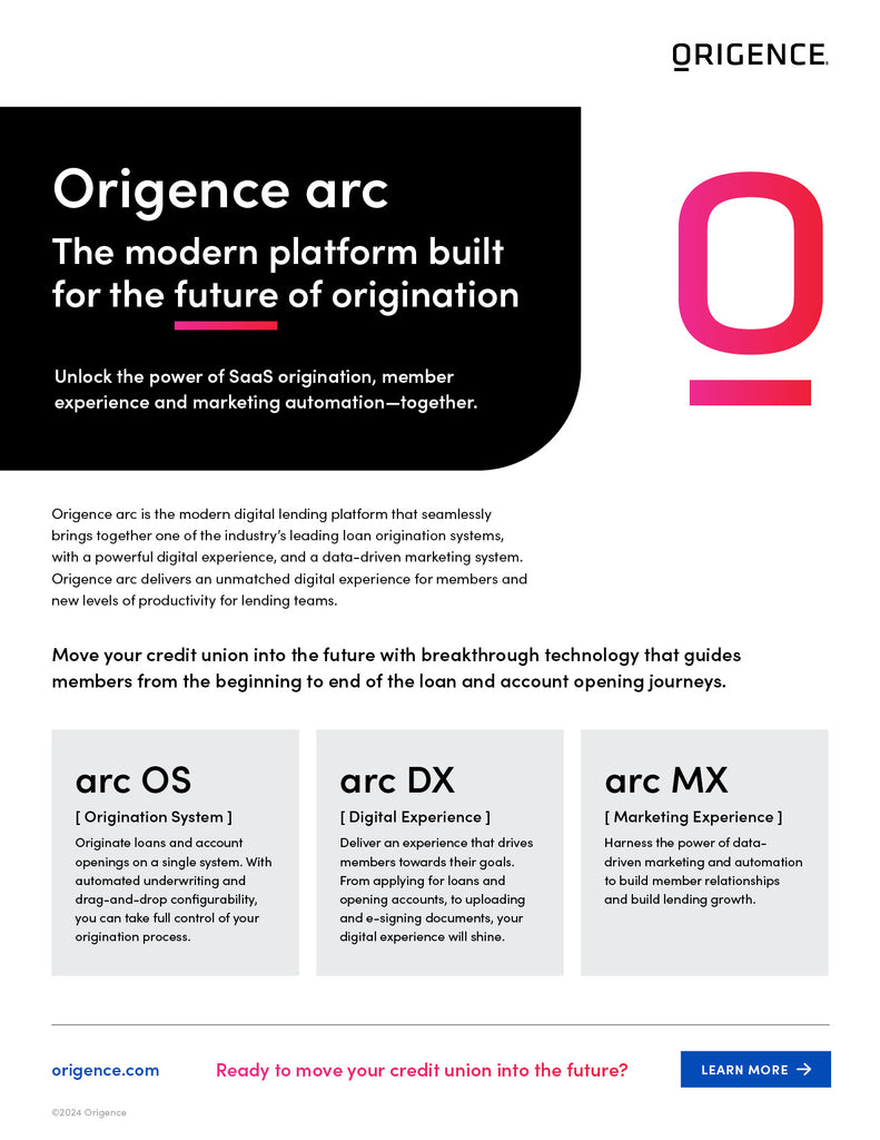 Origence arc Overview Product Sheet – Shop Origence